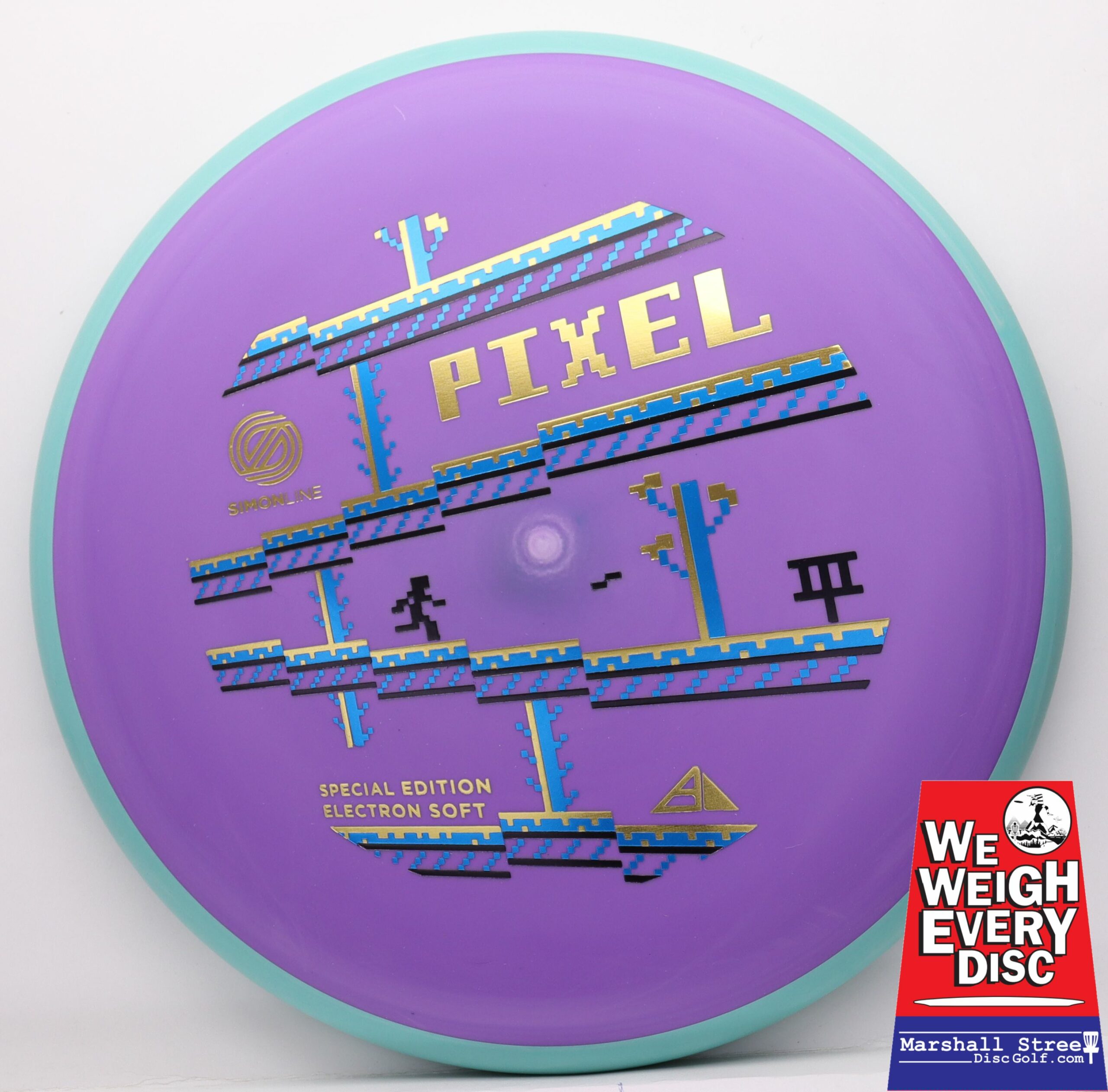 Simonline Electron Pixel, Soft Special Edition • Marshall Street Disc Golf